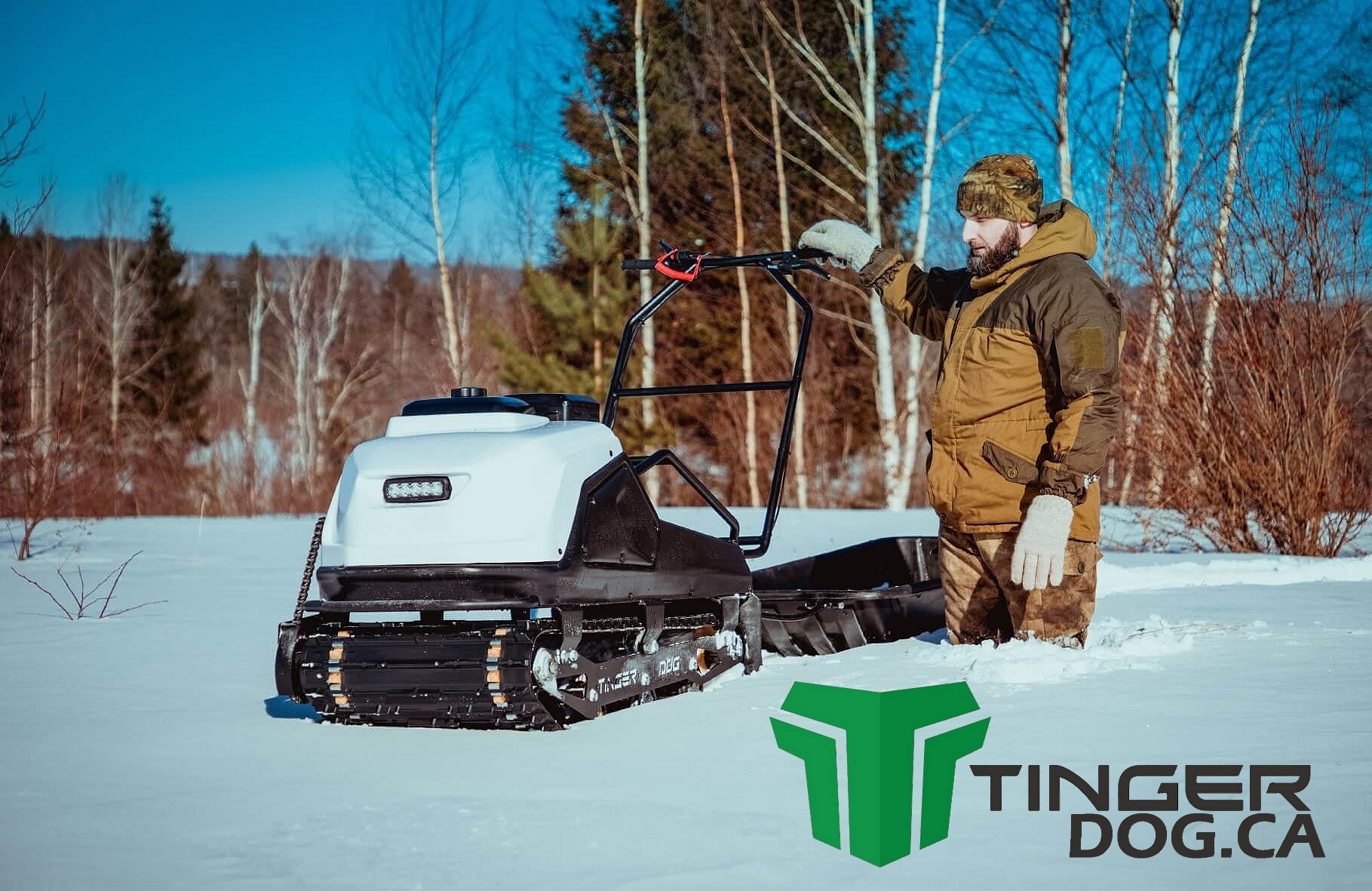 TingerDog.ca – La motoneige à haute performance hors-piste